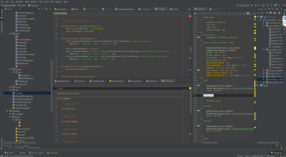 Quantum CMS - Web Development & Scripts / Systems - Metin2Dev | M2Dev