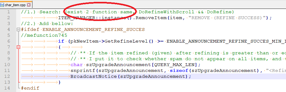 problem Announcement refine success - Community Support - Questions & Answers - Metin2Dev | M2Dev