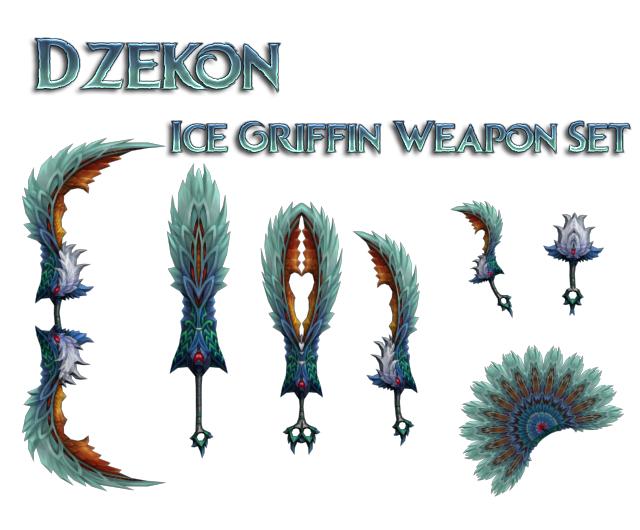 Ice Griffin Set - DZekon Studio - Armes - Metin2Dev | M2Dev