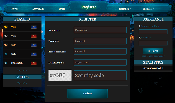 Metin2CMS v2.12 - Page 3 - Web Development & Scripts / Systems - Metin2Dev | M2Dev