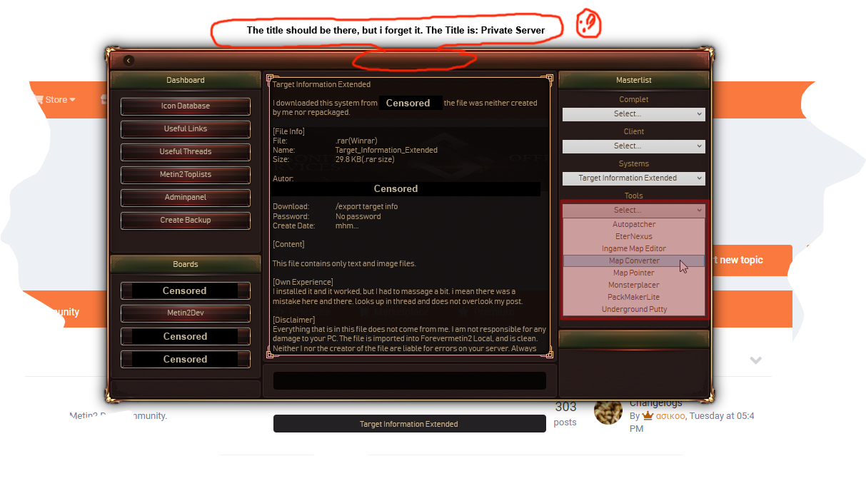 Forever Metin2 - Page 3 - Tools & Programs - Metin2Dev | M2Dev