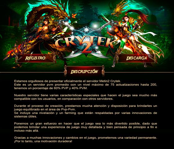 Metin2 Crytek - Private Servers Archive - Metin2Dev | M2Dev