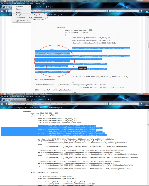Expanded Reload Commands Commands Metin2dev M2dev 1965