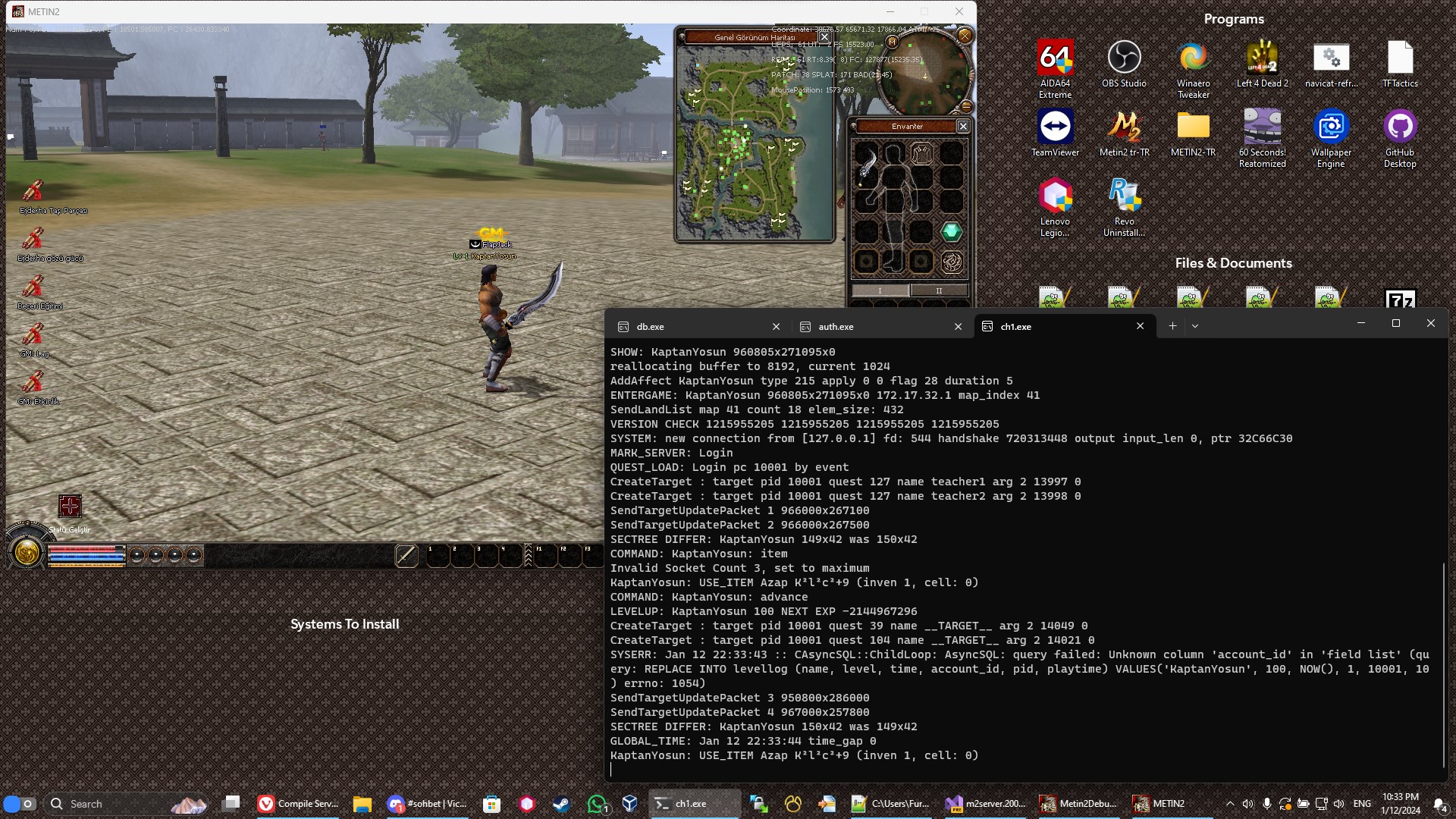 Compile Server Source With VS22 - Page 2 - Programming & Scripts - Metin2Dev | M2Dev
