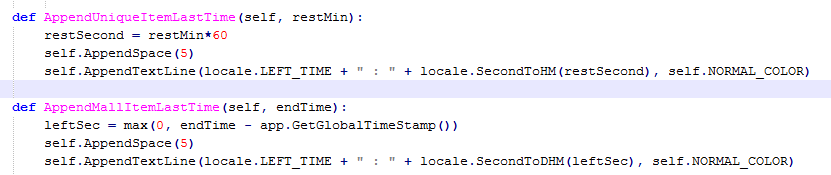 Python: Correctif du Temps restant dans les Magasins - Programmation & Développement / Codes ...