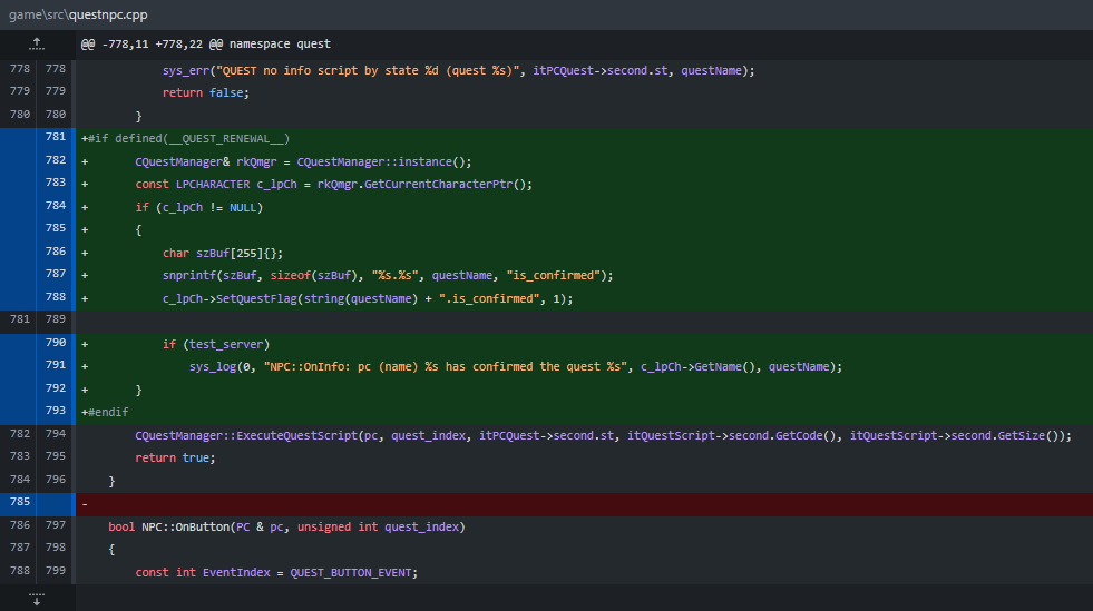 Official Quest Renewal - Features & Metin2 Systems - Metin2Dev | M2Dev