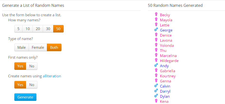 Name Randomizer - Tools & Programs - Metin2Dev | M2Dev