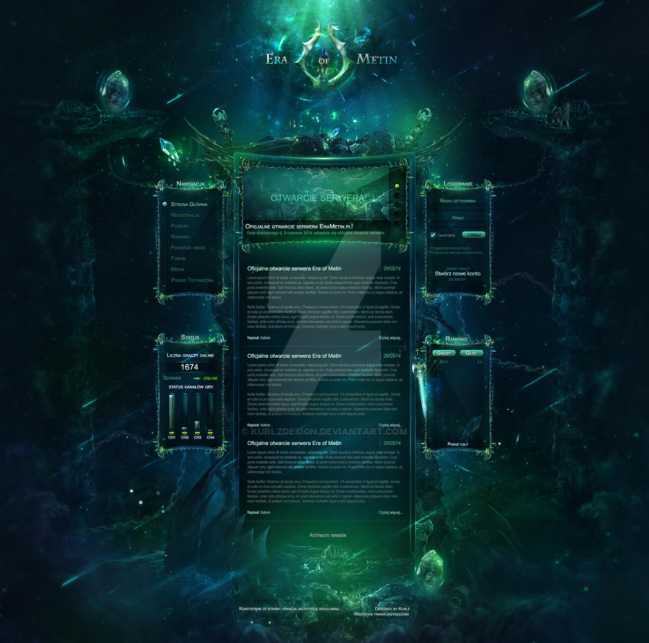 Lonicera World Concept - Graphismes 2D - Metin2Dev | M2Dev