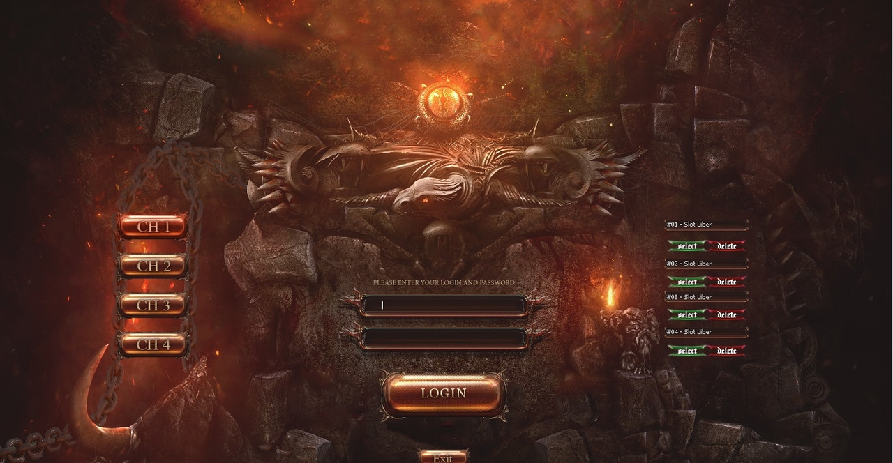 Dragon Login Interface - Interfaces - Metin2Dev | M2Dev