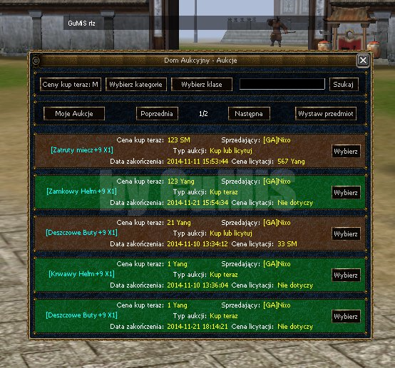 Auction - Programmation & Développement / Codes - Metin2Dev | M2Dev