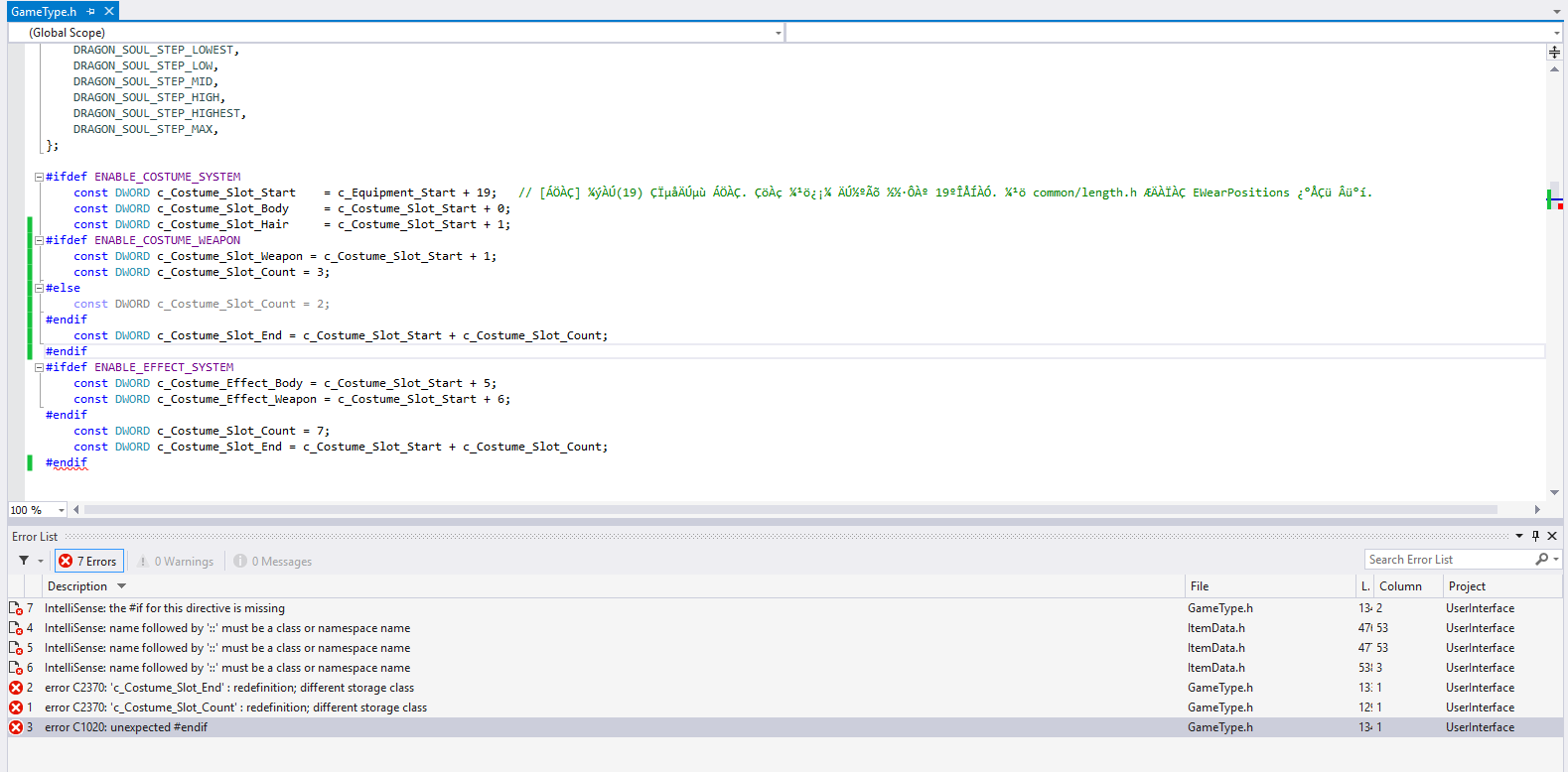 Compile Error Community Support Questions And Answers Metin2dev M2dev