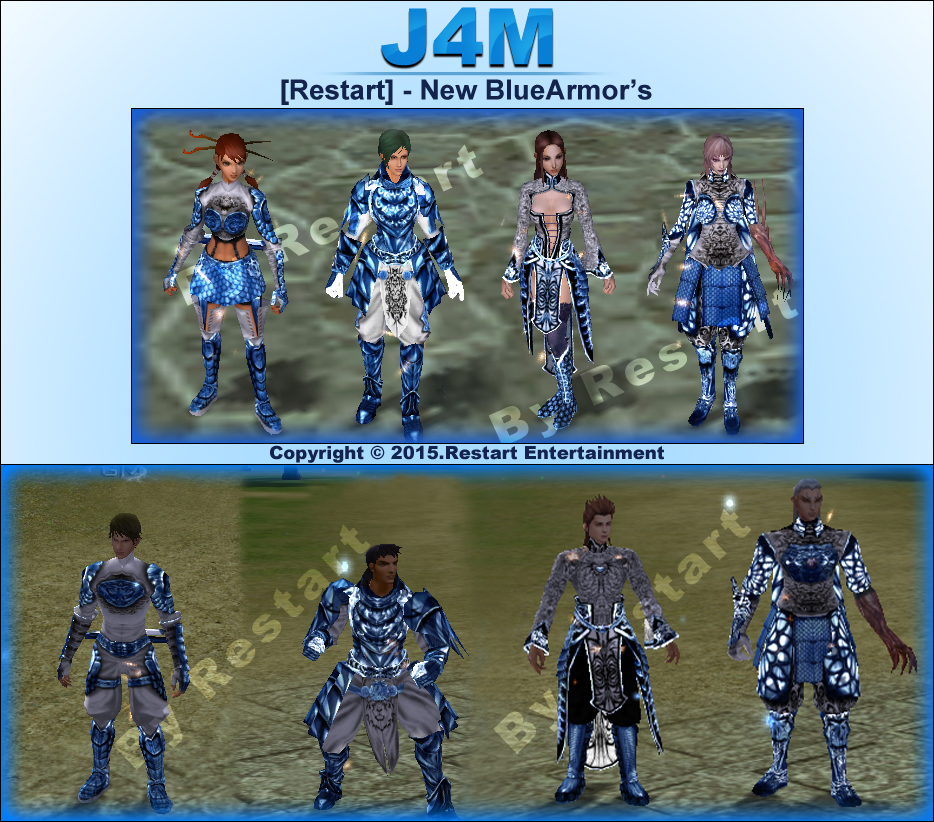 Blue Armors - Graphismes 2D - Metin2Dev | M2Dev