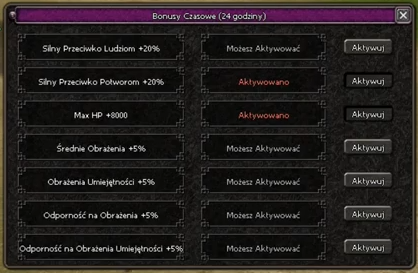 Temporary Bonus System - Programmation & Développement / Codes - Metin2Dev | M2Dev