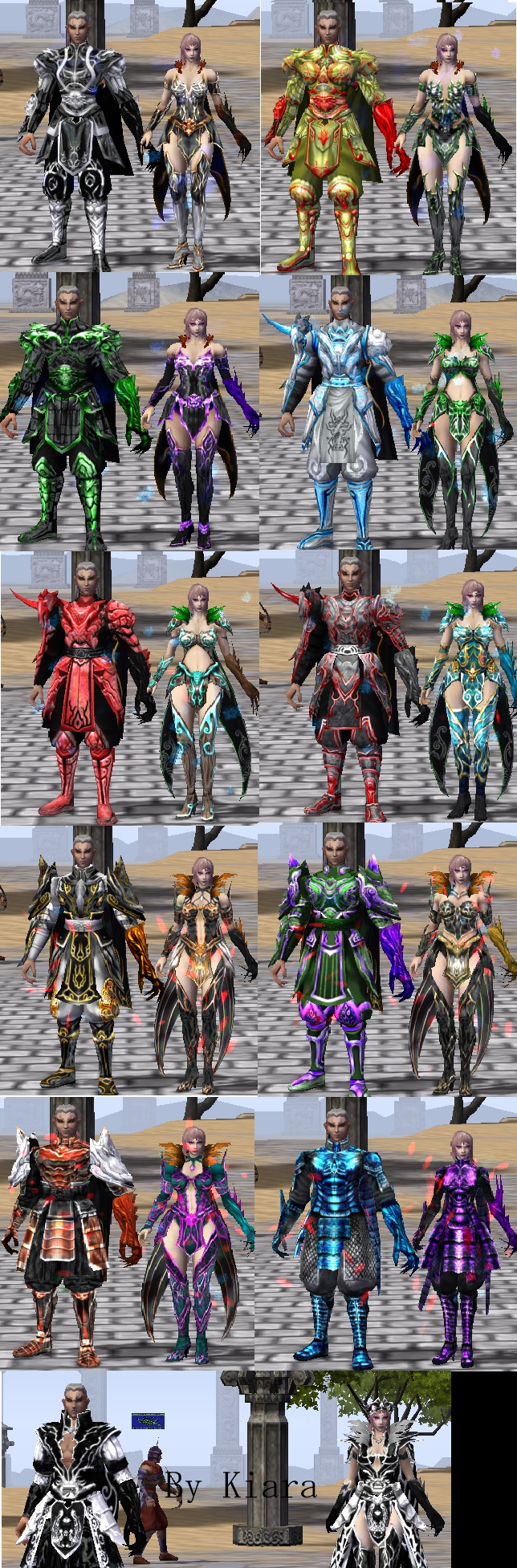 Textures Armures - Kiara - Graphismes 2D - Metin2Dev | M2Dev