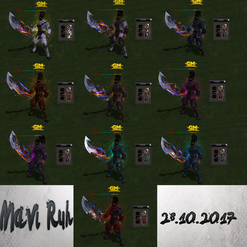 Desert Color Set - Mavi Ruh - Armures - Metin2Dev | M2Dev