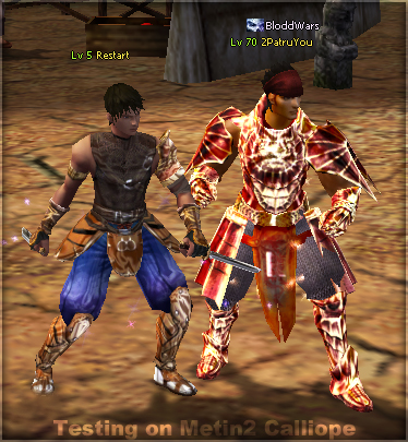 Golden Steel Armors - Warrior M & Shaman F - Graphismes 2D - Metin2Dev | M2Dev
