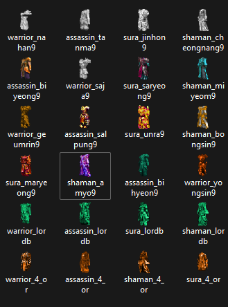 Season8 and 9 Armor / Costumes without wolfman - 2D Graphics - Metin2Dev | M2Dev