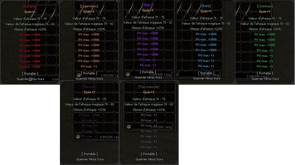 Python - Rareté sur les Objets - Programmation & Développement / Codes - Metin2Dev | M2Dev