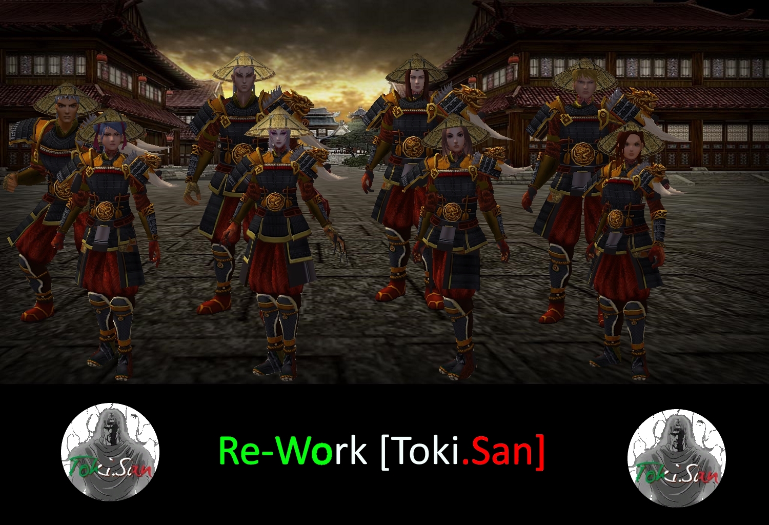 Black Samurai & Straw Hat - Costumes - Metin2Dev | M2Dev