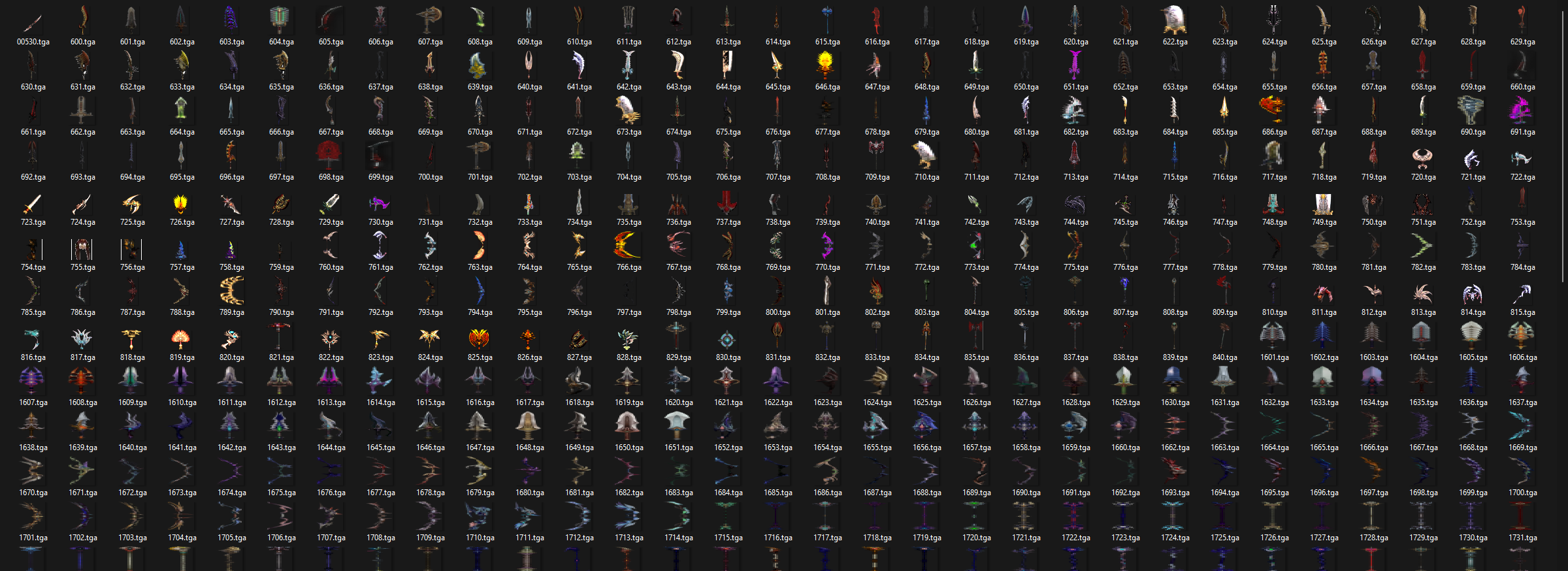 SuperPack Weapons ByBlazer (802 Weapons and 128 Items) - Weapons - Metin2Dev | M2Dev