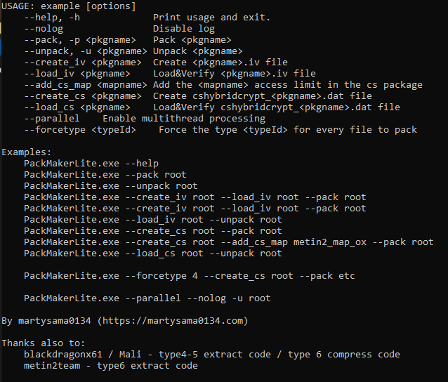 EterPack Archiver - PackMakerLite - Tools & Programs - Metin2Dev | M2Dev