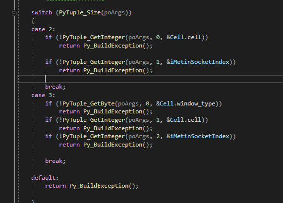 Skeletton of Python modules for IDE. - Tools & Programs - Metin2Dev | M2Dev