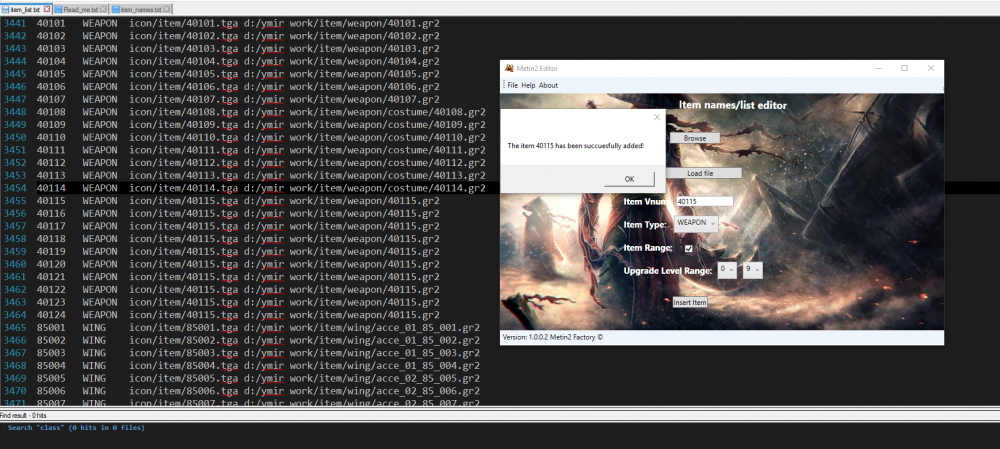 Item File Editor Tool - Tools & Programs - Metin2Dev | M2Dev