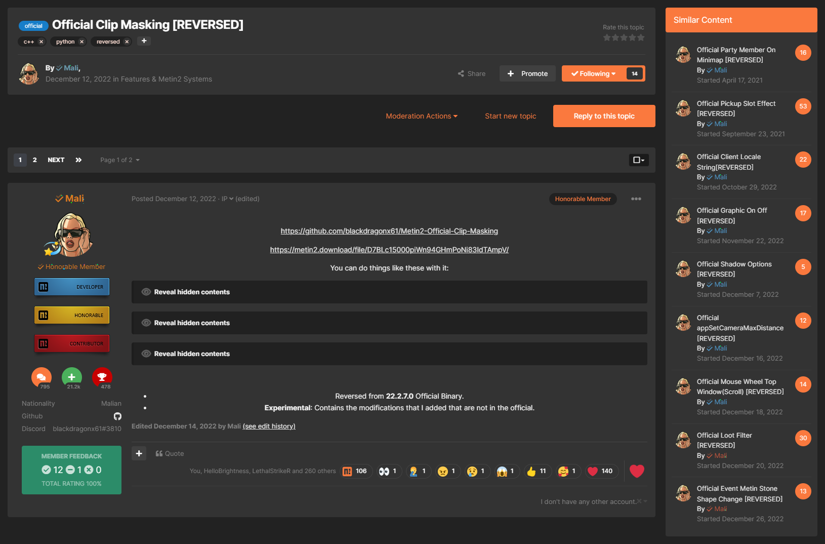 Metin2 Dev - Changelogs - Page 4 - Announcements - Metin2Dev | M2Dev
