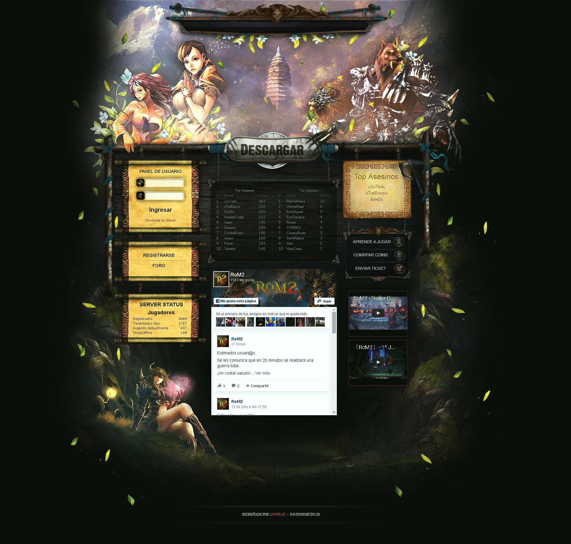 PSD - Web Design - 2D Graphics - Metin2Dev | M2Dev