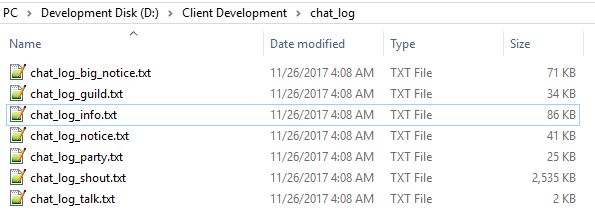 Metin2 - Chat Log Viewer - Features & Metin2 Systems - Metin2Dev | M2Dev