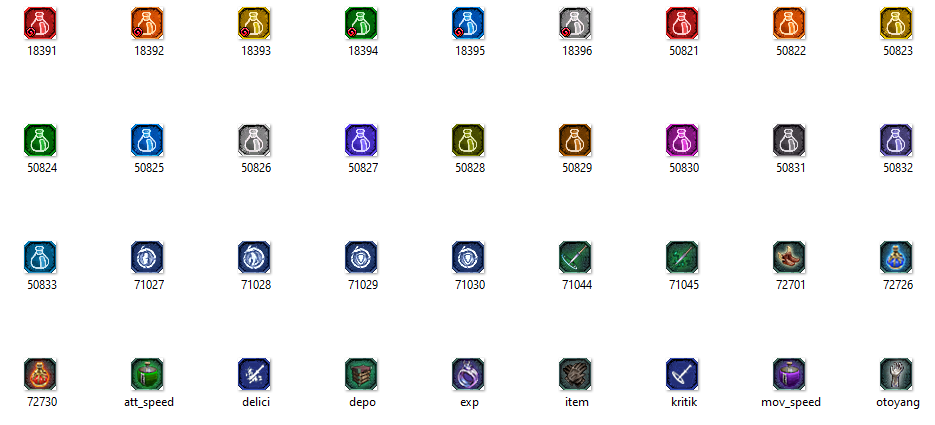 36 Icons - Graphismes 2D - Metin2Dev | M2Dev
