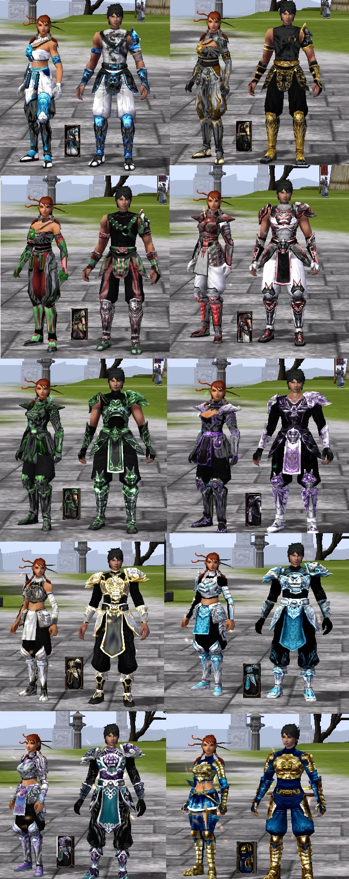 Armures - Ninja & Guerrier - Graphismes 2D - Metin2Dev | M2Dev