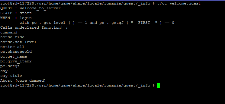 Quest Complie Error - Community Support - Questions & Answers ...
