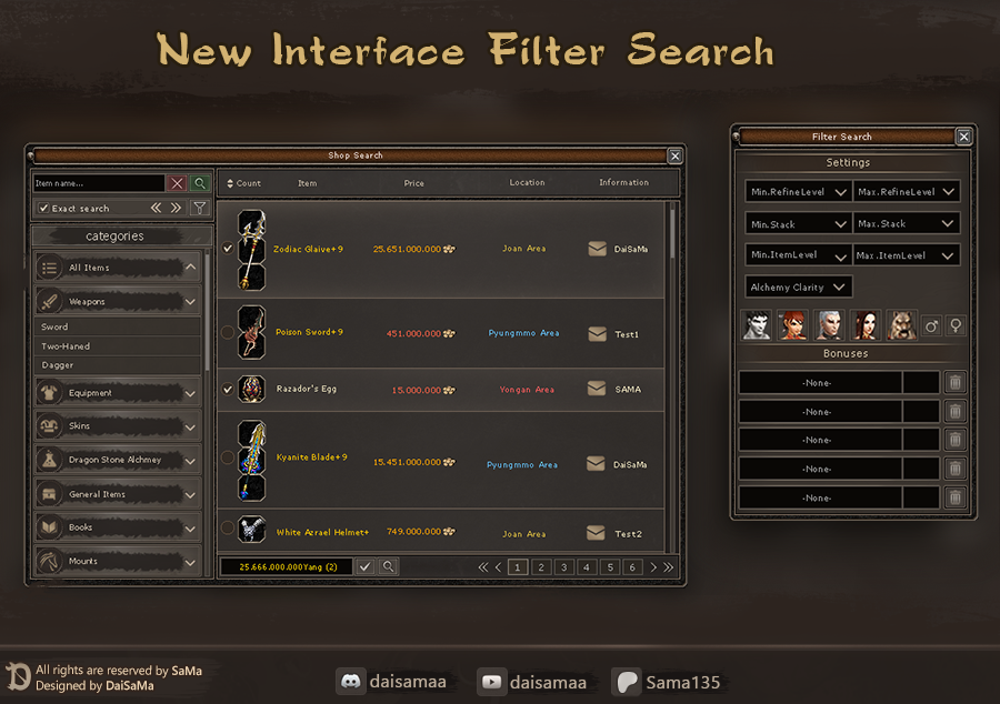 DaiSaMa Arts Showcase - Showcase - Metin2Dev | M2Dev