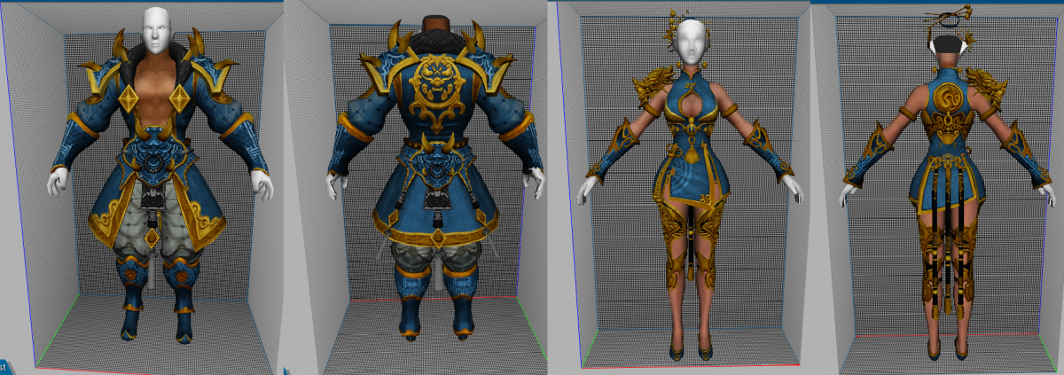 Charon Blue Set - Costumes - Metin2Dev | M2Dev