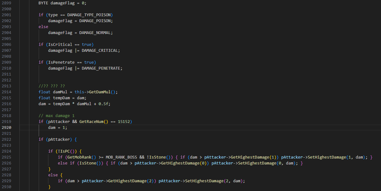 Max 1 Damage - Community Support - Questions & Answers - Metin2Dev | M2Dev