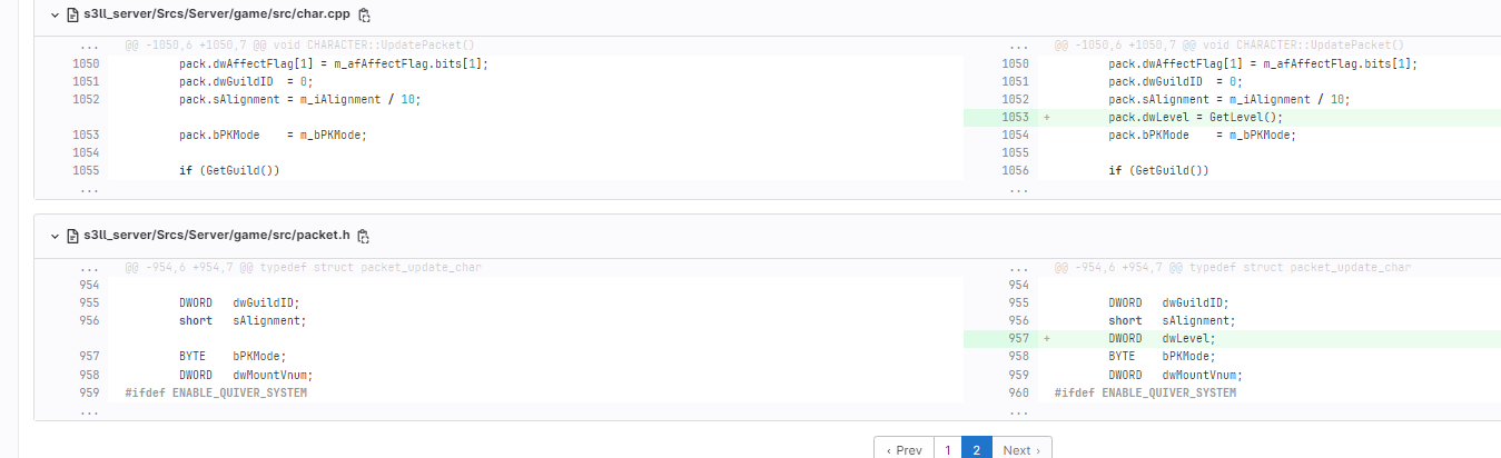Refresh level realtime - Bug Fixes - Metin2Dev | M2Dev