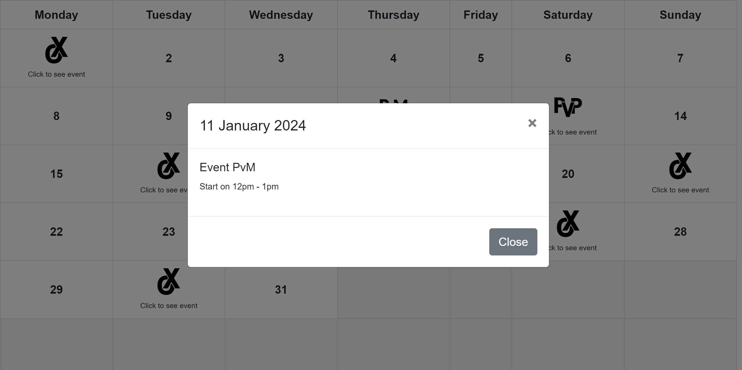 Event Calendar Html And Php 2024 Web Development And Scripts Systems Metin2dev M2dev 8661