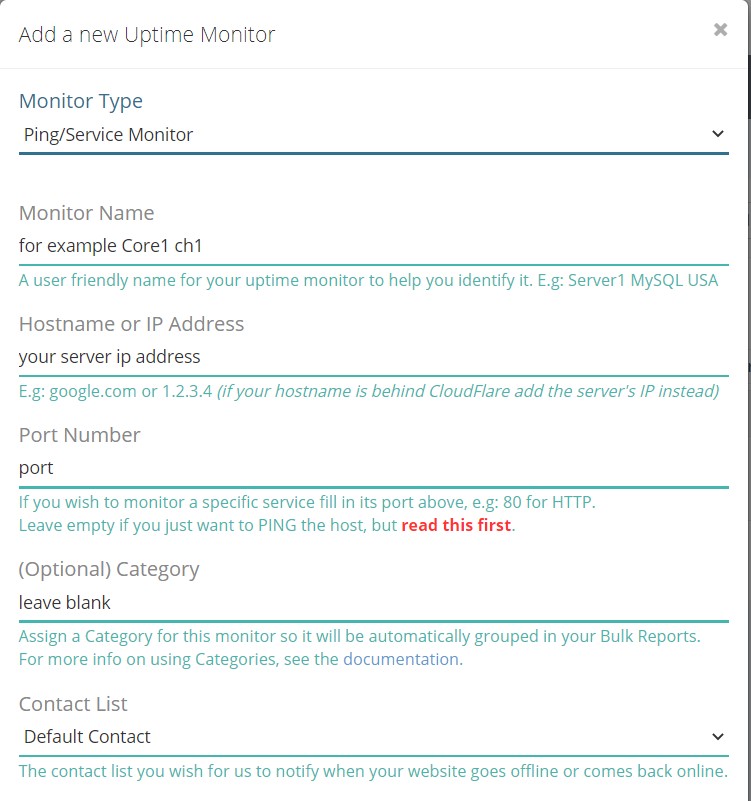 Monitor server status and receive an email if one of the cores goes ...