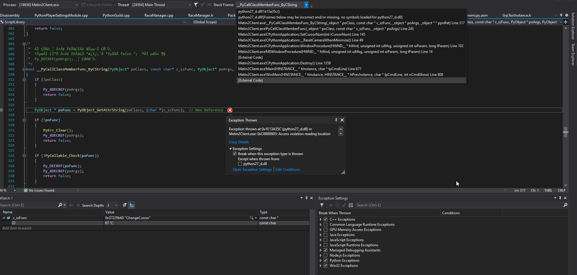 Fix Camera when Minimize Client - Bug Fixes - Metin2Dev | M2Dev