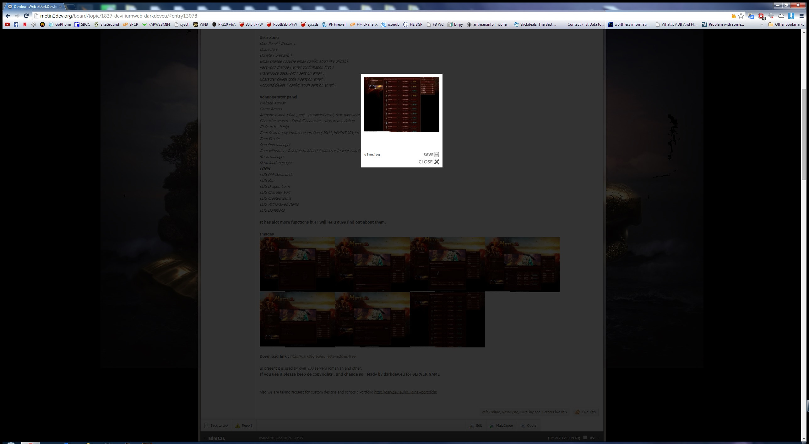 DeviliumWeb - Web Development & Scripts / Systems - Metin2Dev | M2Dev