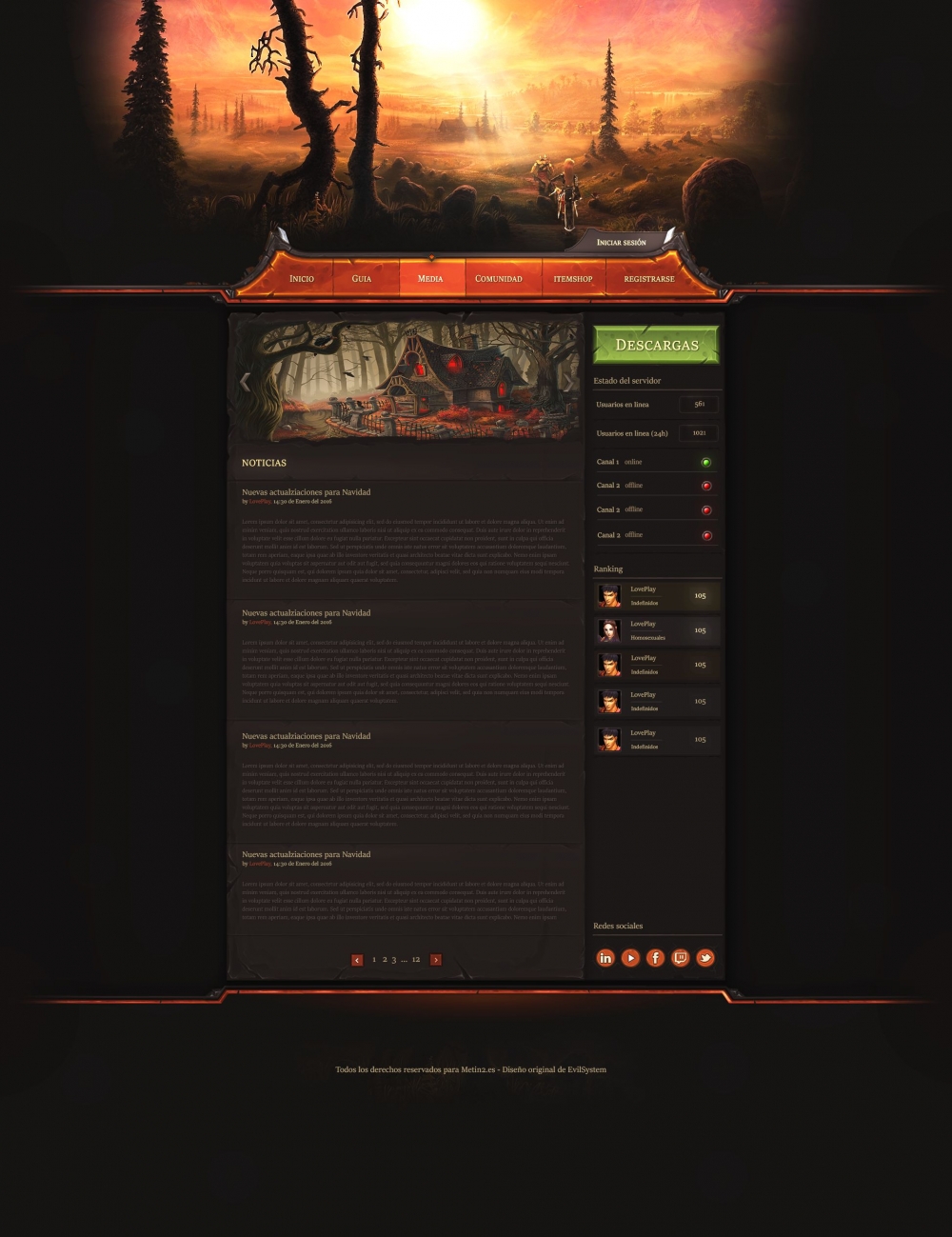 PSD - IO Interface complete for Metin2 - 2D Graphics - Metin2Dev | M2Dev