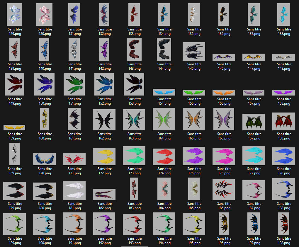 86 Wings Pack - Étoles - Metin2Dev | M2Dev