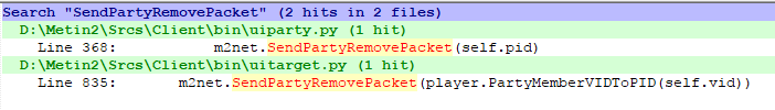 How To Fix PartyRemovePacket - Bug Fixes - Metin2Dev | M2Dev