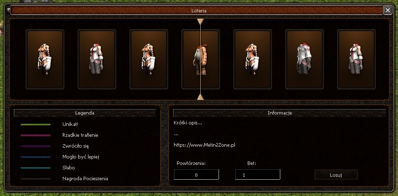 Système de Loterie - Programmation & Développement / Codes - Metin2Dev | M2Dev