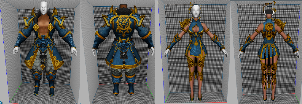 Charon Blue Set - Armures - Metin2Dev | M2Dev