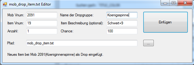 Mob Drop Item - Editor - Outils - Metin2Dev | M2Dev