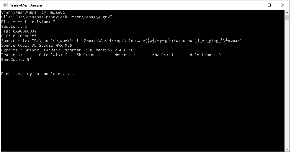 Granny Mesh Dumper + Source Code - Tools & Programs - Metin2Dev | M2Dev